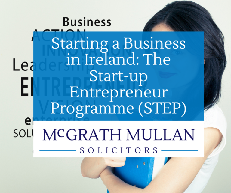 Starting a Business in Ireland: The Start-up Entrepreneur Programme ...